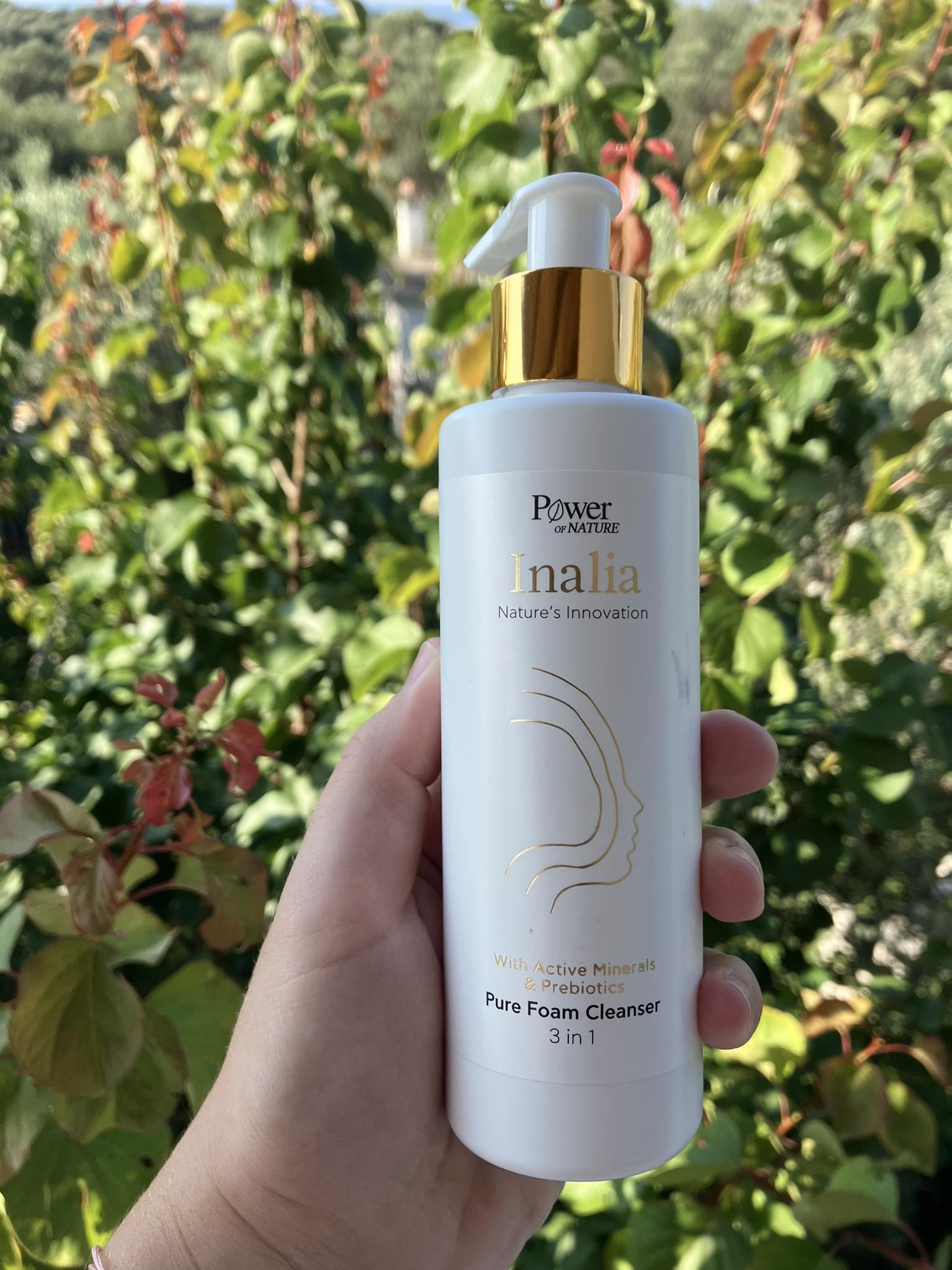 Inalia Нежна пяна за почистване на лице - Review - Забъркай се!